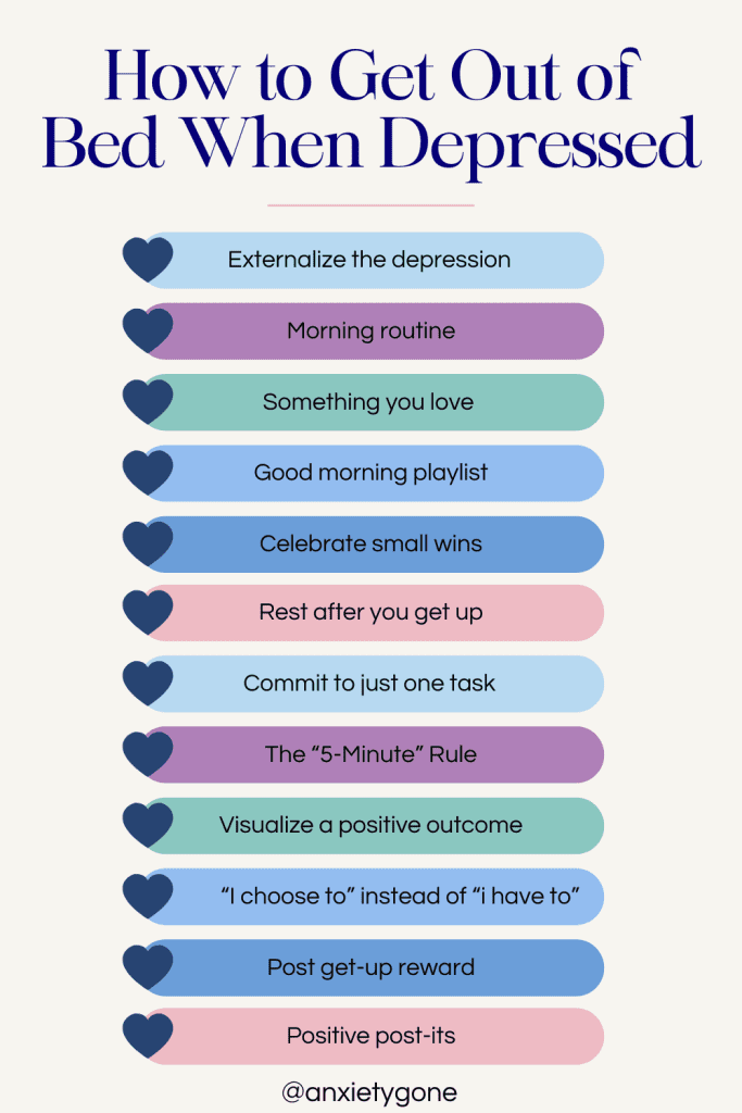 How to Get Out of Bed When Depressed | Anxiety Gone: Your Digital Calm ...