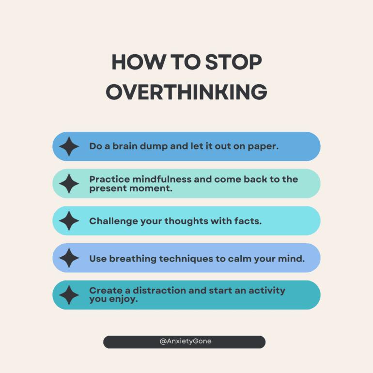 Types of Overthinking and How to Cope With Them | Anxiety Gone: Your ...