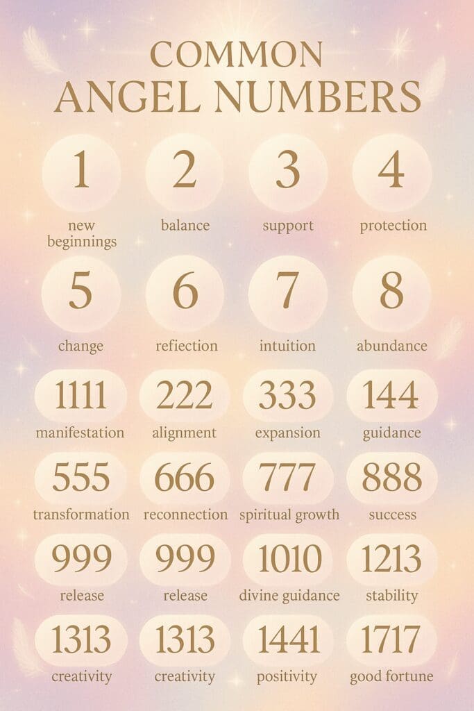 Angel Numbers: Meanings, Mental Health Connections, and How to Find ...